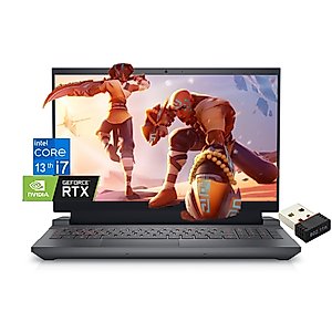 Dell G15 Gaming Laptop Computer, 15.6" FHD 120Hz Display, Intel 14-Core i7-13650HX(up to 4.9GHz), NVIDIA GeForce RTX 4050, 32GB DDR5 RAM, 1TB SSD, Webcam, Backlit Keyboard, Wi-Fi 6, Windows 11 Home