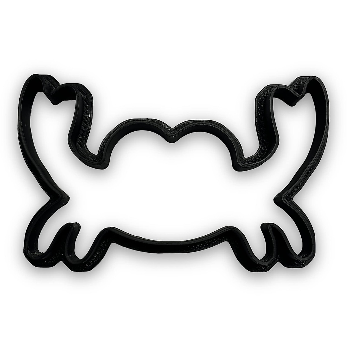 Crab Cookie Cutter with Easy Push Design (4 inches)