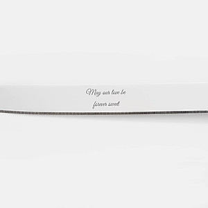 THINGS REMEMBERED Engraved Athena Crystal Wedding Cake Server Set (Free Customization)