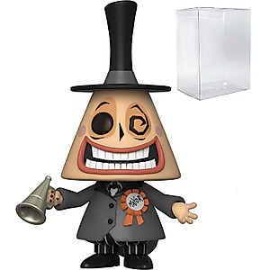 POP Disney The Nightmare Before Christmas Mayor with Megaphone Funko Pop Vinyl Figure Bundled with Compatible Pop Box Protector Case Multicolored 3.75 inches