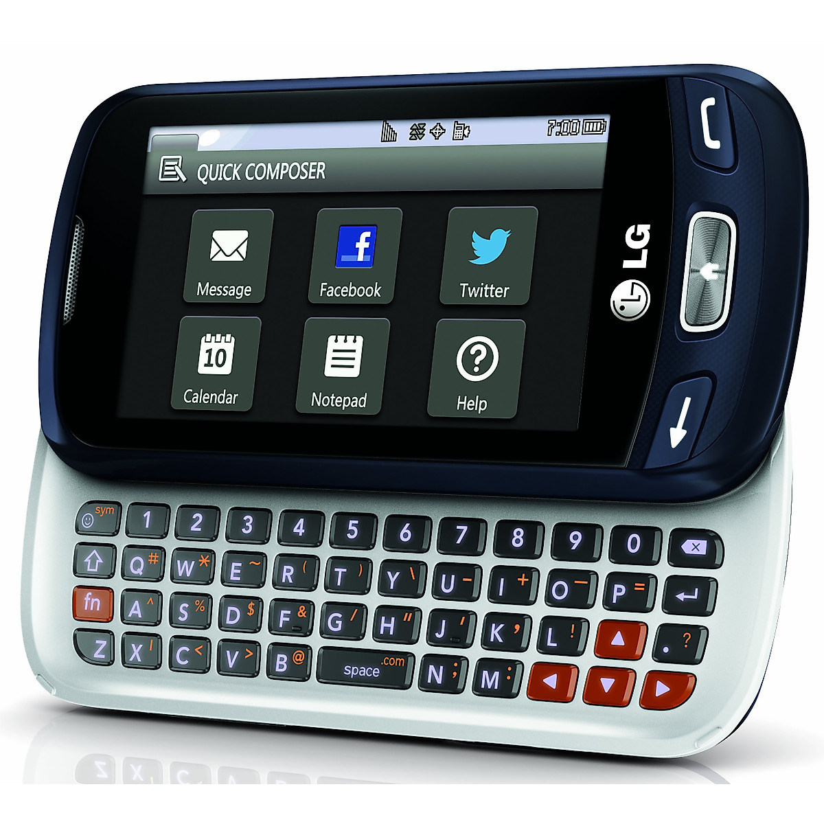 LG Rumor Reflex S, Blue (Sprint)