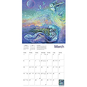 Celestial Journeys by Josephine Wall Wall Calendar 2023 (Art Calendar)