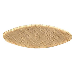 WEN 0 Birch Wood Biscuits for Woodworking, 100 Pack (JN100B)