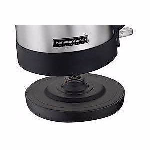Hamilton Beach Commercial HKE110 1 Liter Hot Water Tea Kettle, Hospitality Rated, Stainless Steel…
