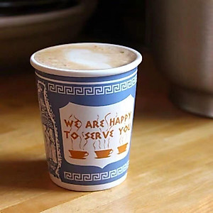 KJUYT 10 oz. Ceramic Cup We are happy to serve you” gifts women birthday gifts coffee mug get well coffee mugs, big, Blue