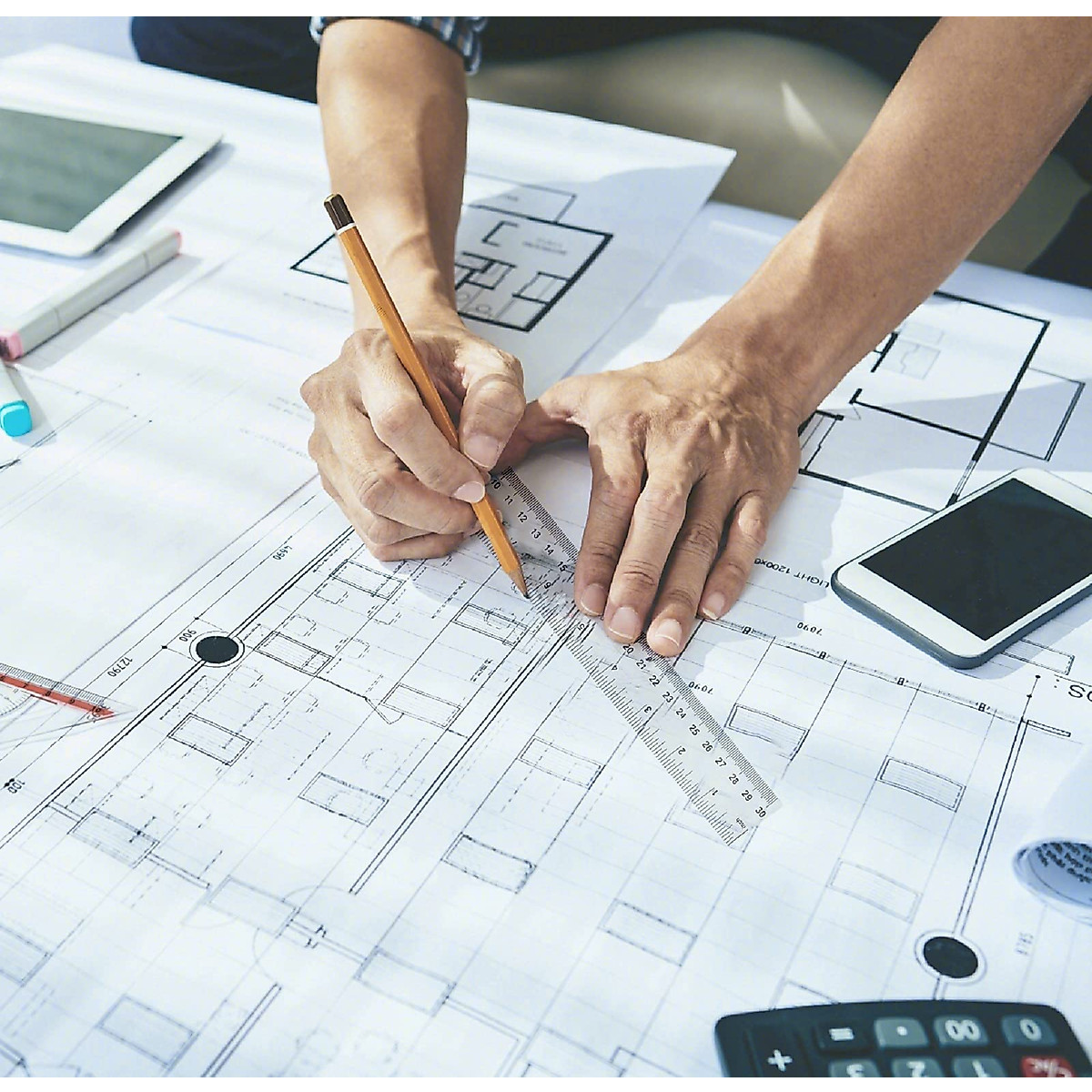 4 Pack 6-Inch Straight Rulers,Clear Plastic Ruler, Suitable for Student School and Office Drawing Measuring Tools, Study Ruler, Standard Ruler, Centimeter and inch Ruler, Small Rulers