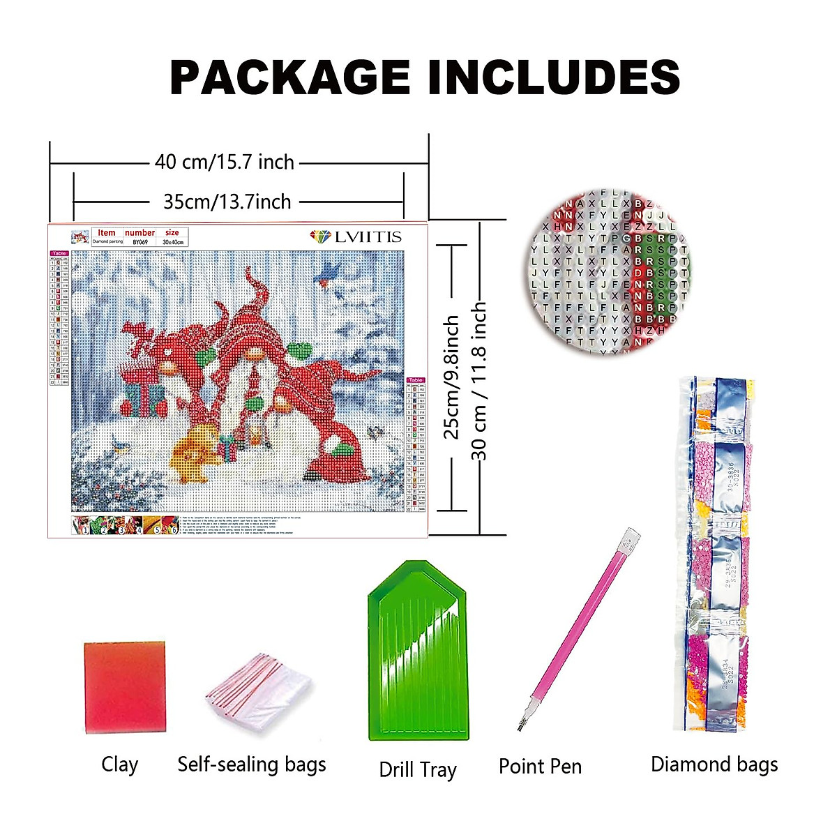 LVIITIS Christmas Diamond Painting Kits for Adults Beginner,Snowman 5D Diamond Art Dots Kits, DIY Full Round Drill Gem by Number Kits Arts and Crafts for Home Wall Decor 12 x 16 Inch(Blue)