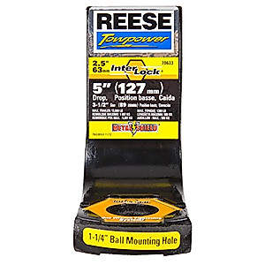 Reese Towpower 7063300 5" Drop Class V Interlock Ball Mount
