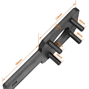 Crankshaft Wrench Crankshaft Vibration Harmonic Damper Holder Tool compatible with VW Routan Dodge Chrysler Ram 3.6L replace 10198A