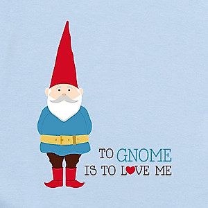 CafePress to Gnome is to Love Me Body Suit Cute Infant Bodysuit Baby Romper Sky Blue