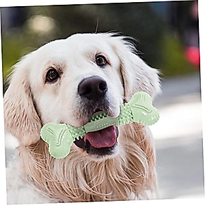 FRCOLOR 5pcs Dog Toy Dog Dental Toys Chewing Toys for Dogs Wear-Resistant Puppy Toy Wear-Resistant Dog Chew Toy Compact Molar Toy Dog Teether TPR Dog Supplies