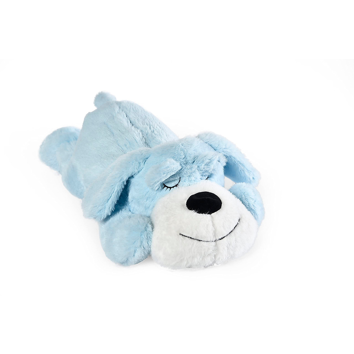 PetMedics 5-in-1 Calming Behavioral Stuffed Dog Toy: Heartbeat, Soothing Sounds, Heating Pads, Lavender Scent - Anxiety Relief, Crate Training - Ideal for Moderate & Soft Chewing Dogs & Puppies