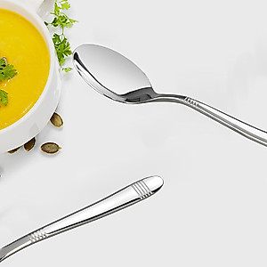 Begale 60-Piece Flatware Set, Stainless Steel, Service for 12