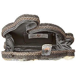 Mary Frances Hop To It Hand Beaded Rhinestone Detail Easter Bunny Rabbit Purse Handbag Shoulder Bag