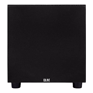 Elac SUB1010 120 Watt 10" Powered Subwoofer, Black, SUB1010-BK