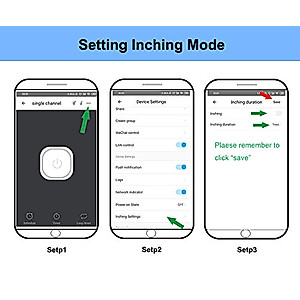 WIFI Momentary Inching Relay Self-locking Switch Module Wireless Relay Switch Module for Household Appliances, Compatible with Alexa Echo Google home, DC 7-32V DIY Switch Module for Garage Door Opener