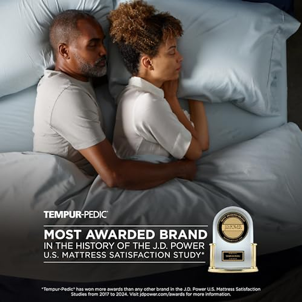 TEMPUR-PRObreeze Medium Memory Foam Mattress, Split California King (Purchase 2 to Complete The Set), 12 inch Memory Foam