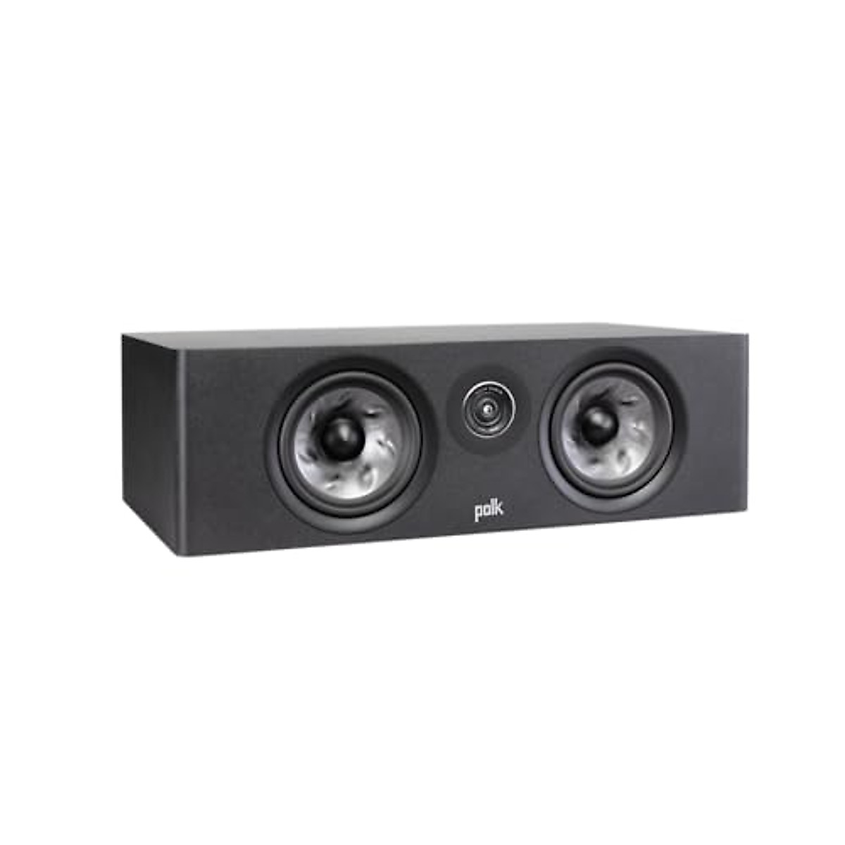 Polk Audio Reserve Series R400 Large Center Channel Loudspeaker, 1" Pinnacle Ring Tweeter & Dual 4" Turbine Cone Woofers, Hi-Res Certified, Dolby Atmos & IMAX Enhanced, Wall Mountable, Black