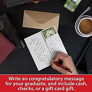 YoMont 24 Pack Gold Foil Graduation Cards 2024 - Money Holder Pack of 24 with Envelopes - Gift Card & Party Supplies for College & High School Graduations