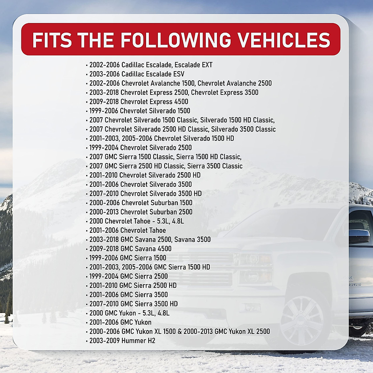 Replacement Steering Idler Arm Bracket, Compatible with Chevy, GMC and Hummer Vehicles - 1999-2018 - Escalade, Silverado 1500, Suburban 2500, Tahoe, Sierra 3500, Yukon XL 1500, H2 - Replaces K6723