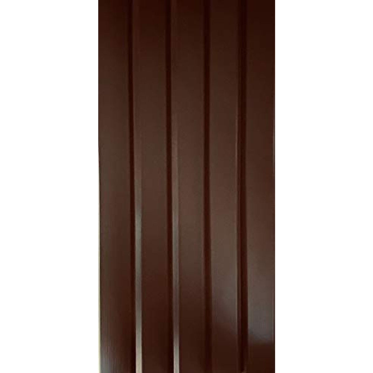 Mobile Home Skirting Dark Brown Box of 8 Solid Panels 16" Wide by 28" Tall. Premium 40 Mil Thickness