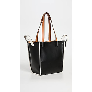 Proenza Schouler White Label Women's XL Mercer Leather Tote, Black, One Size