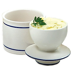 Norpro Stoneware Butter Keeper pack of 2