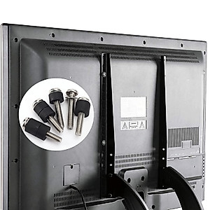 M8 Screws for Samsung TV M8 x 45mm Pitch 1.25mm TV Mounting Bolts Screws with 25mm Long Spacers