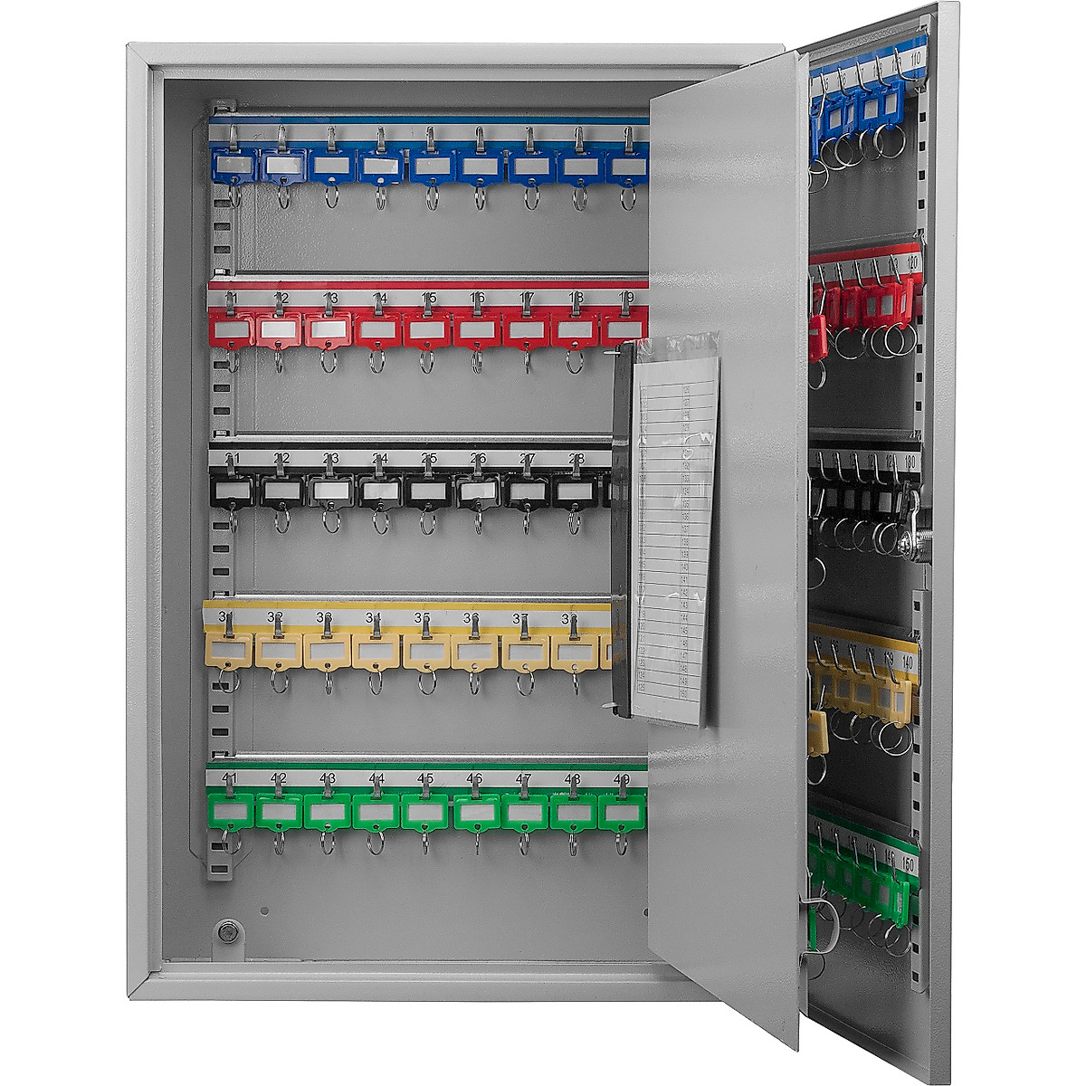 Barska Key Lock Cabinet - 150 Keys, Colorful Tags, Wall Mount