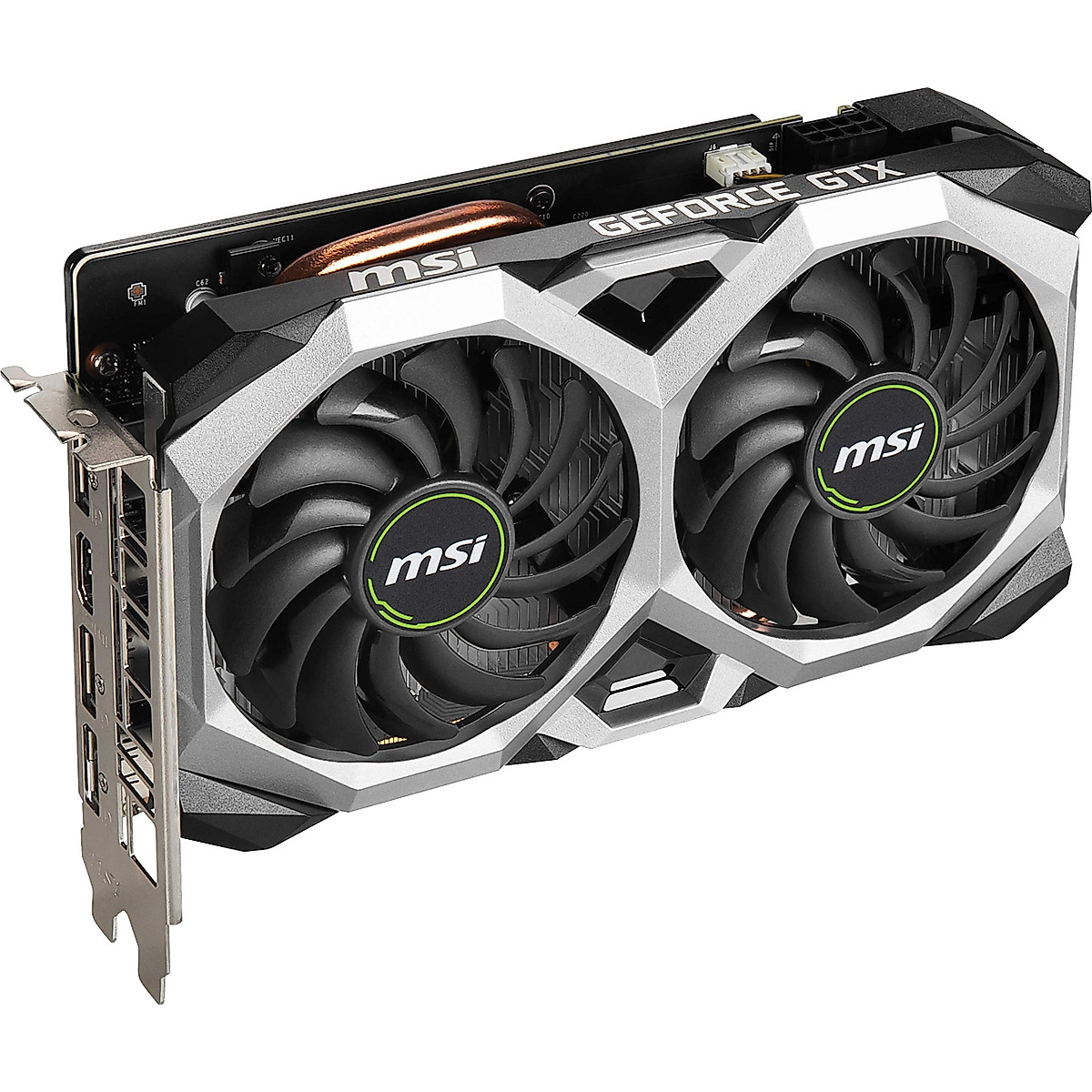 MSI Gaming GeForce GTX 1660 Super 192-bit HDMI/DP 6GB GDRR6 HDCP Support DirectX 12 Dual Fan VR Ready OC Graphics Card (GTX 1660 Super VENTUS XS OC)