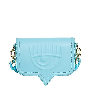 CHIARA FERRAGNI women Eyelike crossbody bags tanager turquoise