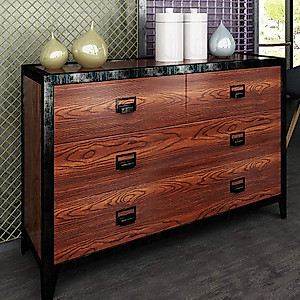 Livelynine Cherry Wood Contact Paper for Cabinets Desk Table Top Peel and Stick Cabinet Covering Mahogany Wood Grain Wallpaper Adhesive Liner Laminate Sheet Veneer Furniture Vinyl Wrap 15.8X78.8