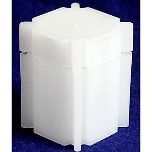 Square Half Dollar Coin Tubes (10 Pack)