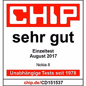 Nokia 8 64GB Single-SIM Android (GSM only, No CDMA) Factory Unlocked 4G/LTE Smartphone (Silver) - International Version