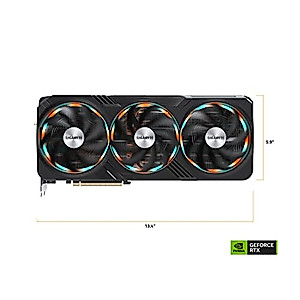 Gigabyte GeForce RTX 4090 Gaming OC 24G Graphics Card, 3X WINDFORCE Fans, 24GB 384-bit GDDR6X, GV-N4090GAMING OC-24GD Video Card