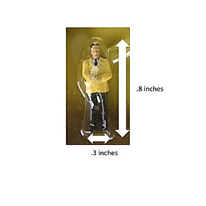 Bachmann Industries Miniature O Scale Figures Businessmen Train (6 Piece)