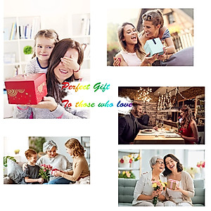 KACON Sterling Silver Bangle Bracelet, Fashion Simple Open Bangles Cuff bracelets for Women