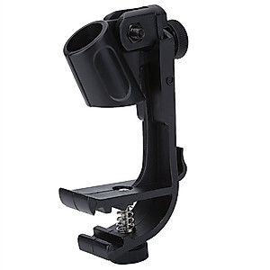 Drum Rim Clamp, 2 Pcs Adjustable Drum Mount Microphone Holder Mic Clip Instrument Accessory