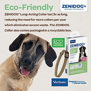 Dog Calming Collar with Pheromones - Zenidog Long-Acting Collar, Dog Calming Pheromone Collar, Long-Acting Pheromones for Dogs, Calming Collar, Dog Calming, Calming Collar for Dogs (Large Dogs)