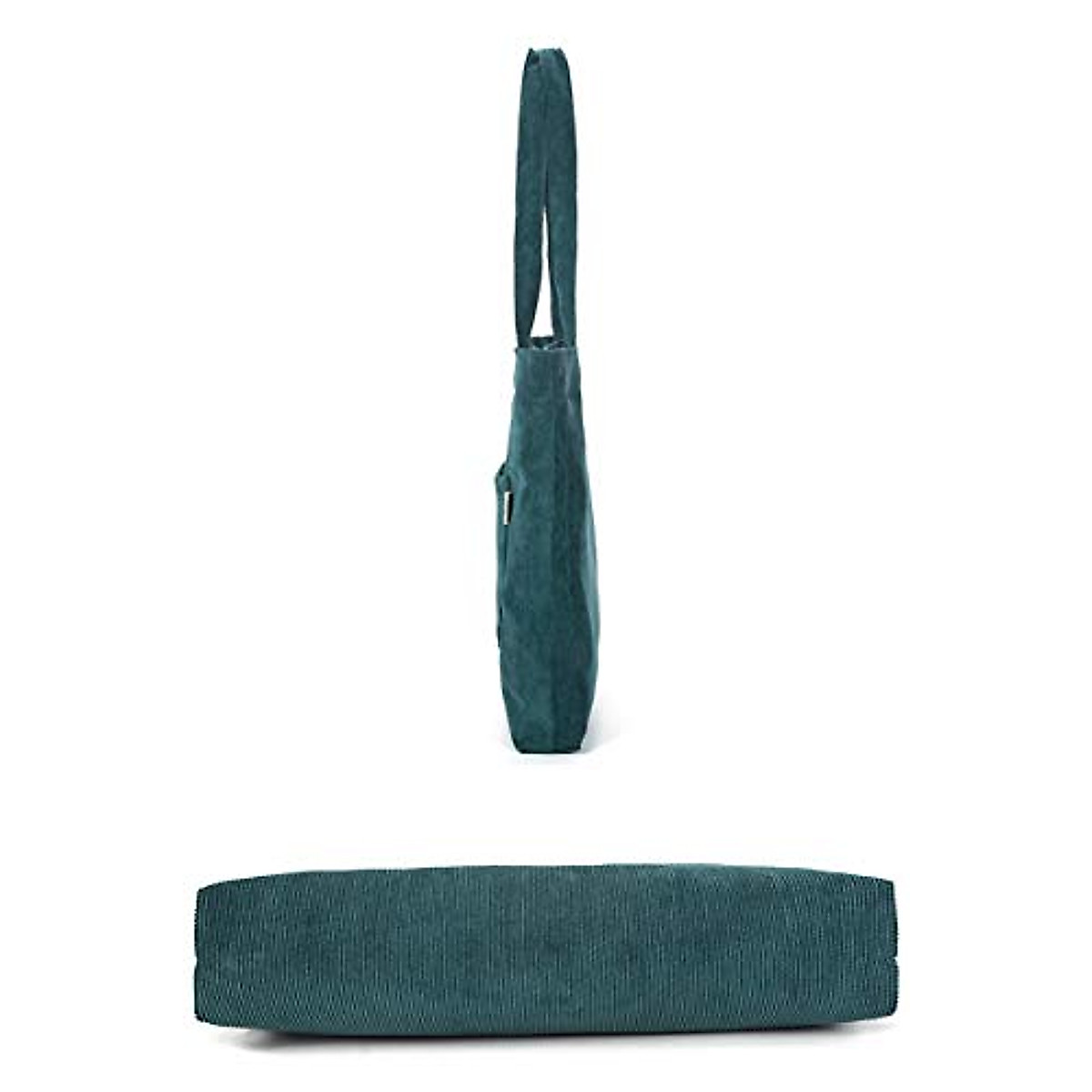 Ulisty Women Corduroy Tote Bag Casual Carry Bag Shopper Bag Fashion Shoulder Bag Handbag brown