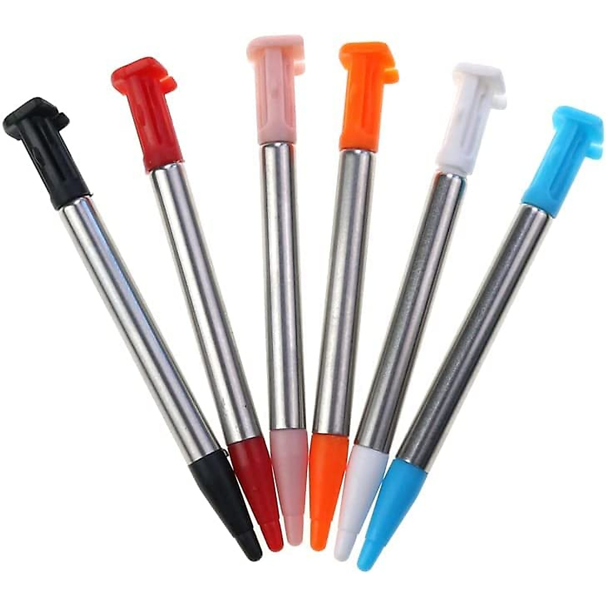 Metal Adjustable Touch Stylus Pen for New 2DS XL LL Video Stylus Pen Game (Metal Blue)