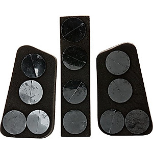 Rawlings | VELO Batting Helmet Fit Kit | Baseball/Softball | Includes 2 Side Pads and 1 Back Pad, black