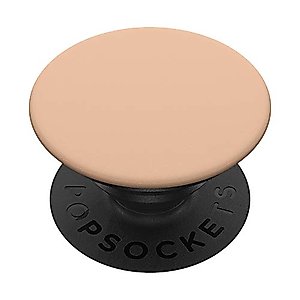 Simple Solid Color Chic Nude Cream Beige Design PopSockets Swappable PopGrip