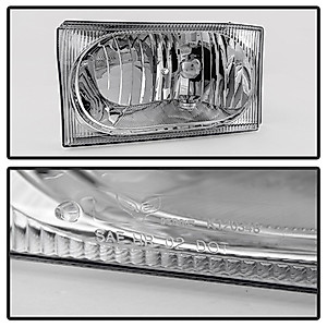 ACANII - For 1999-2004 Ford F250/F350/F450 Superduty Excursion Headlights Lamp Set Driver + Passenger Side