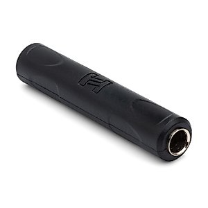 Hosa GPP-105 1/4" TRS to 1/4" TRS Coupler, Black