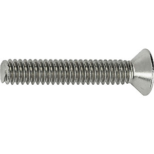1/4-20 x 1 Flat Head Machine Screws Phillips Drive Stainless Steel Qty 50