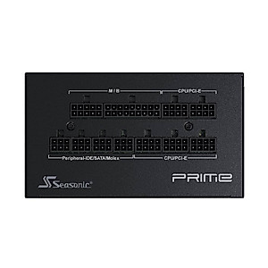 Seasonic PRIME PX-750 | 750W | 80+ Platinum | ATX Form Factor | Full Modular | Low Noise | Premium Japanese Capacitor | 12 Year Warranty | Nvidia RTX 30/40 Super & AMD GPU Compatible (Ref. SSR-750PD2)