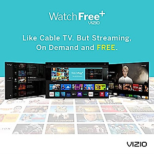 VIZIO 32-inch D-Series Full HD 1080p Smart TV with Apple AirPlay and Chromecast Built-in, Screen Mirroring for Second Screens, & 150+ Free Streaming Channels, D32f-J04, 2021 Model (Renewed)