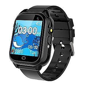 Smart Watch for Kids Boys,Kids Watches for 4-12 Year Old Educational Toys Gifts for Boys HD Touchscreen Kids Games Watch with 26 Puzzle Games Camera Video Torch Alarm Clock Music Pedometer Calculator