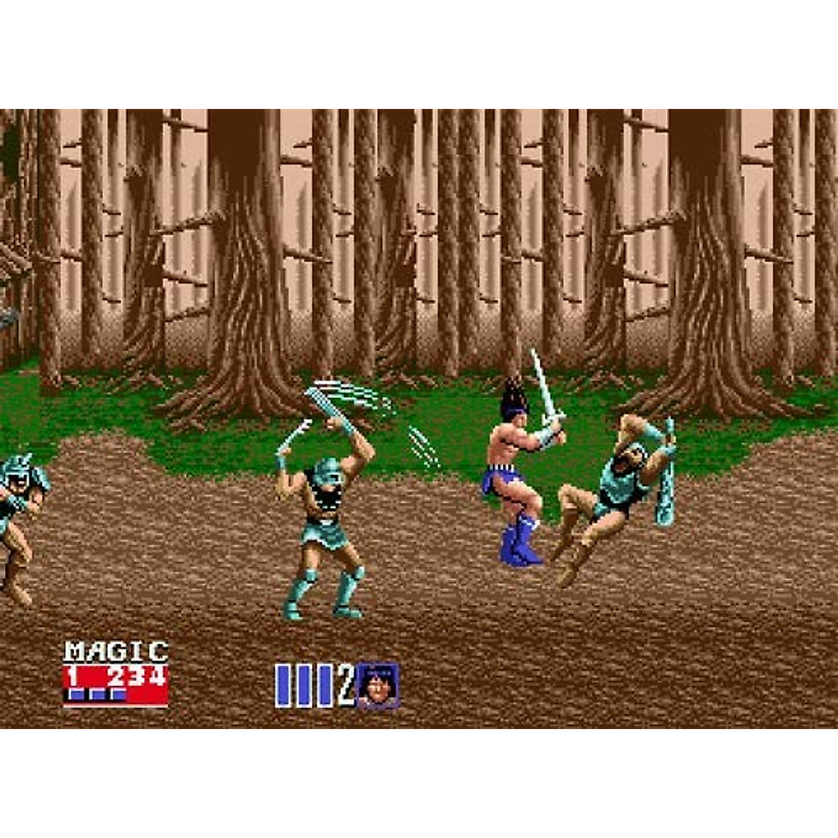Golden Axe II (Sega Genesis / Mega Drive) – Reproduction Video Game Cartridge